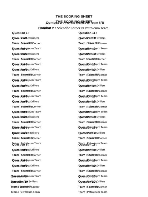 Round 2 Scoring Sheet Pdf