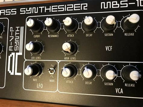 Matrixsynth Avp Synth Midi Bass Synthesiser Mbs 100