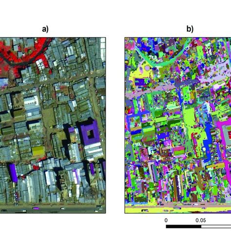 Subset Of The Segmentation Results A False Color Composite Of The Download Scientific