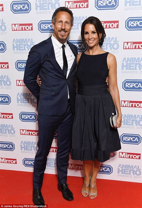 Andrea Mclean Admits To Biting Her Son Finlay Daily Mail Online