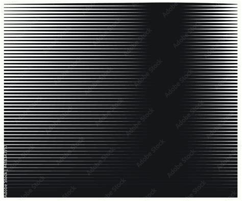 Horizontal Lines Design Halftone Element Vector Illustration Line Halftone Pattern With