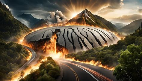Earthquake Visualization Design Depicting Natural Disaster Scenarios Premium Ai Generated Image