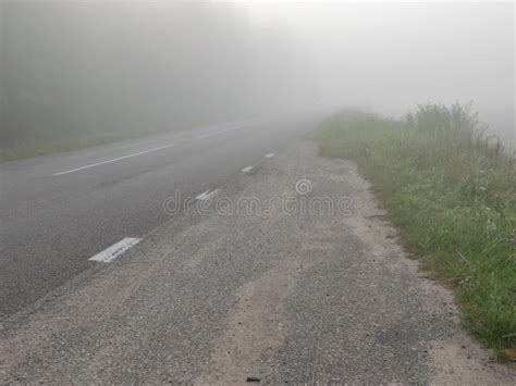 Landscape With Sun Distant Fog And Blurred Outlines Beautiful Colors Stock Image Image Of