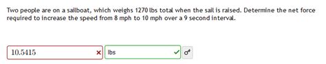 Solved The Question Is Asking The Net Force Answer To Be In Chegg