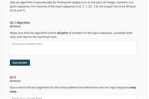 solved give an algorithm in pseudocode for finding the