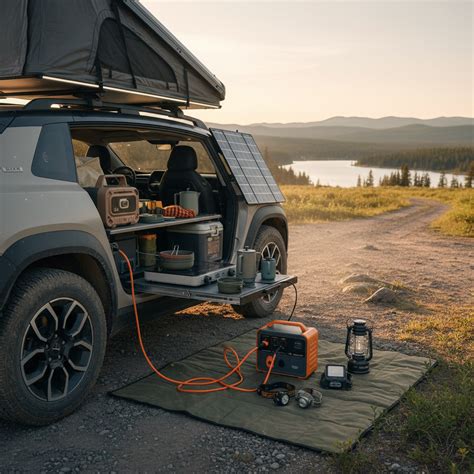 Electric Car Camping Accessories Best Gear For 2025 Recharged
