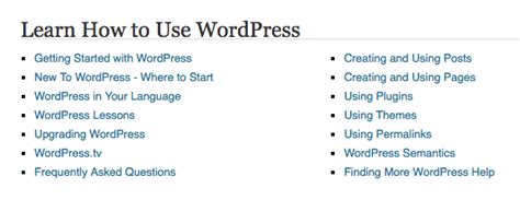 Wordpress Documentation Goodbye Codex Hello Helphub