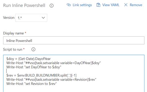 Custom Tfs Enviroment Variable Doesnt Read Date Stack Overflow