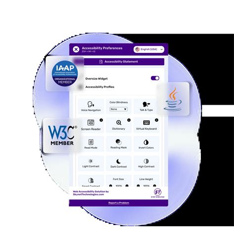 Java Accessibility Widget With Over 70 Features