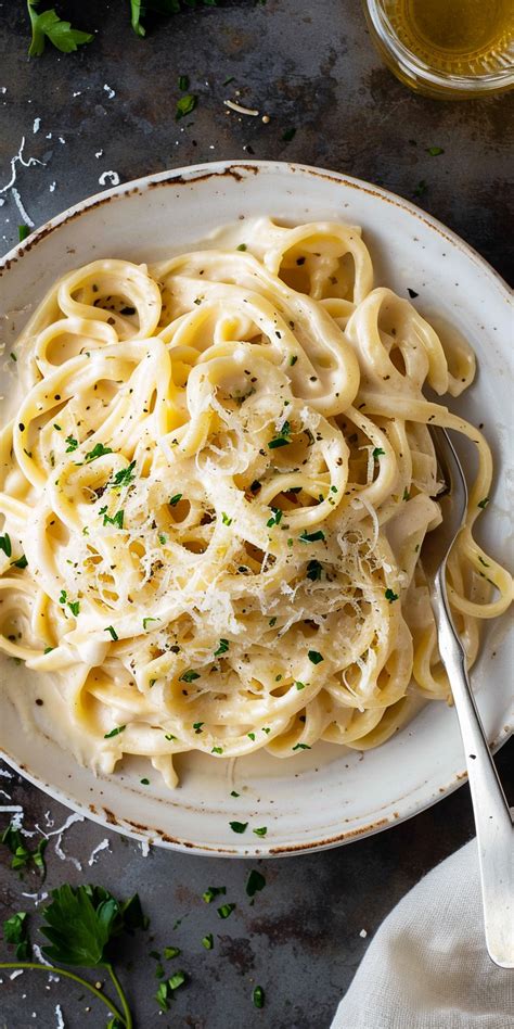 Creamy Garlic Parmesan Pasta [30 Minutes] Chasety Recipe Creamy Pasta Recipes Healthy