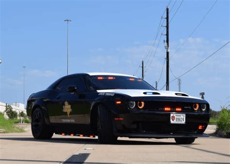Texas Dps Puts Dodge Challenger Hellcat Into Service Law Officer