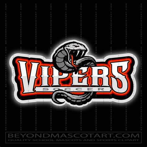 Viper Snake Logo Soccer