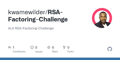Github Kwamewilder Rsa Factoring Challenge Alx Rsa Factoring Challenge