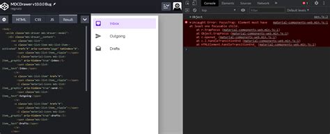 Mdcdrawer Reopencrashregression Focustrap Element Must Have At