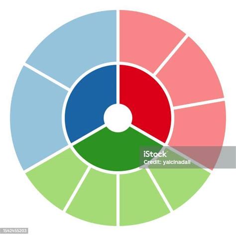파이 차트 원형 다채로운 인포그래픽 템플릿 벡터 원형 다이어그램 공유 개념에 대한 스톡 벡터 아트 및 기타 이미지 공유 개념