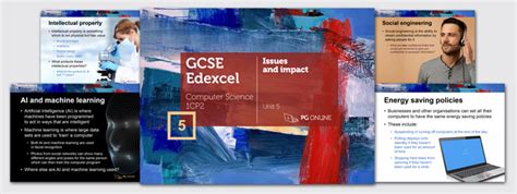 Resources Computer Science Gcse Edexcel 1cp2 Unit 5 Issues And Impact Pg Online