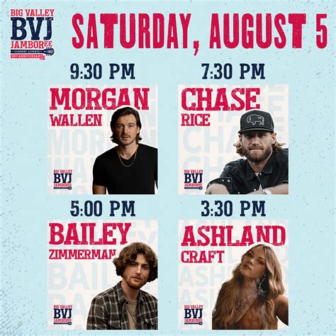 Main Stage Big Valley Jamboree