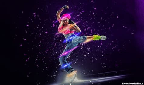 تصویر زمینه دختر رقصنده