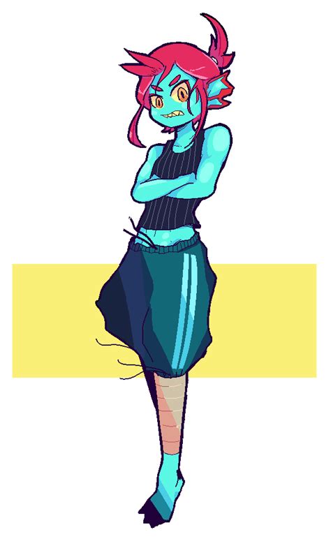 Undyne Undertale Drawn By Caribun Danbooru