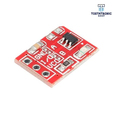 Nuevo Sensor Touch Tp223 Mini Color Rojo Tostatronic