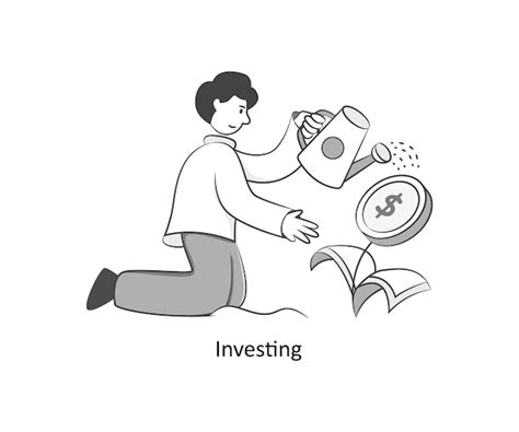 Premium Vector Investing Flat Style Design Vector Illustration Stock