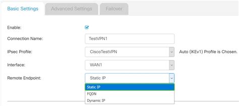 Configure A Site To Site Virtual Private Network Vpn Connection On An Rv340 Or Rv345 Router