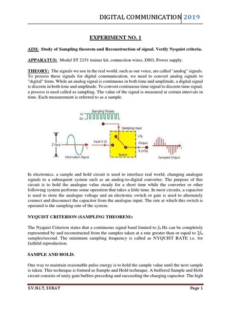 Dcom Lab Manual Pdf Modulation Digital Signal