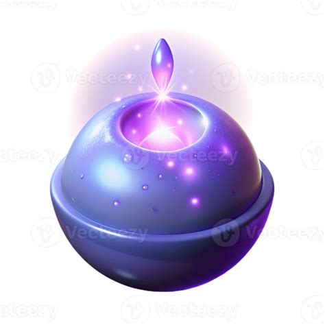 Wonderful Vintage Glowing Orb 3d Illustration High Resolution 56669965 Png