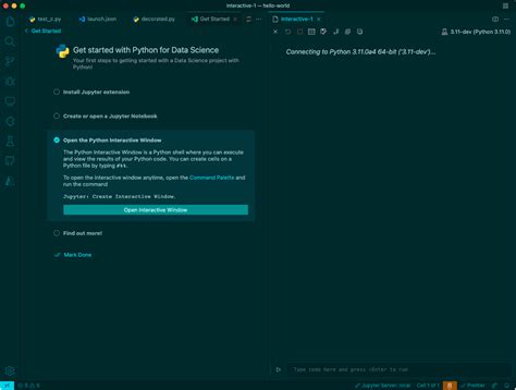Opening Interactive Window Looks Strange Issue Microsoft Vscode Python Github