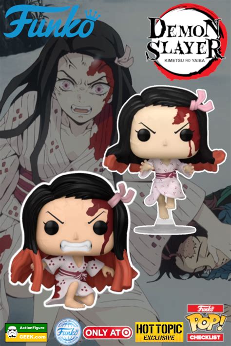 Demon Slayer Nezuko Kamado Funko Pop Hot Topic Exclusive