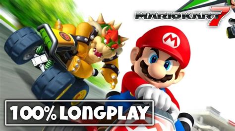 Mario Kart 7 100 Full Game Walkthrough Longplay Citra 1080p
