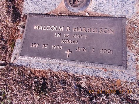 Malcolm Randolph “max” Harrelson 1935 2000 Memorial Find A Grave