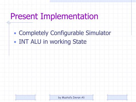 Ppt A Configurable Simulator For Ooo Speculative Execution Powerpoint Presentation Id3331795