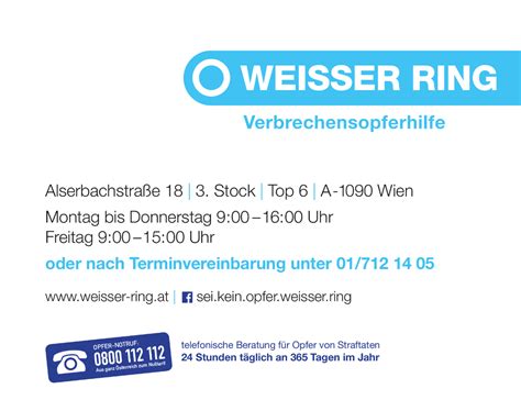 Einladung Zum Tag Der Offenen T R Am Oktober Weisser Ring