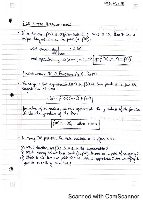 Solution Math 124 Linear Approximations Global And Local Maxima And