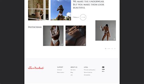 Lingerie Store UI UX Design Behance Lingerie Store UI UX Design Behance