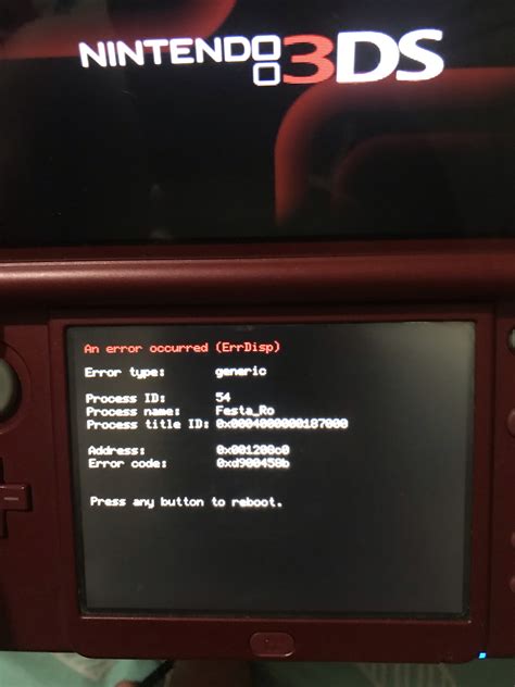 Mhg Generic Error Lumav91 · Issue 1217 · Lumateamluma3ds · Github