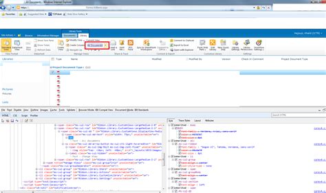 Cannot Open View Dropdown From Document Library Sharepoint Stack