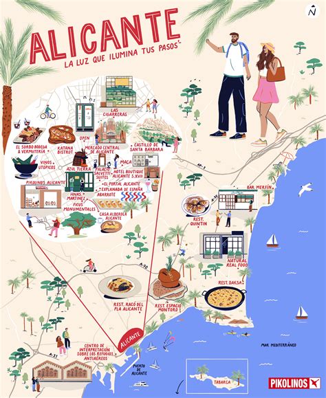 Mapa Turístico Alicante Provincia