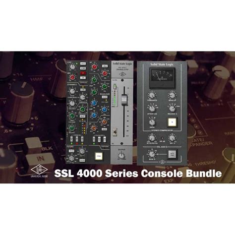【楽天市場】universal Audio Ssl 4000 Series Console Bundle [メール納品][メーカーキャンペーン 2025年1月1日まで]：musicland