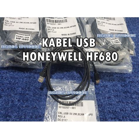 Jual Usb Kabel 2 Meter Barcode Scanner Honeywell Hf680 Hf 680 Hf 680 Jakarta Pusat