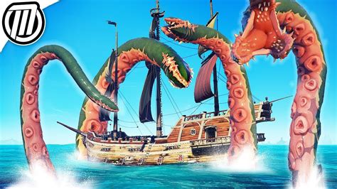 Kraken Ship Sea Of Thieves