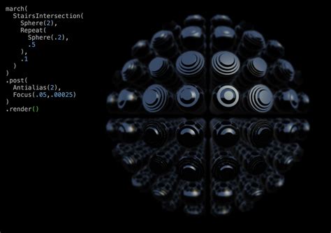 Github Charlierobertsmarching A Javascript Library That Compiles Glsl Ray Marchers