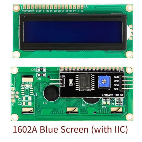 X Lcd Module Shield Blue Yellow Green Backlight V Lcd Module Display C Walmart Com