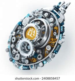 D Rendering Exploded View Industrial Product AI Generated Image Shutterstock
