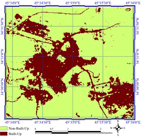 the result of built up area detection on both datasets a the download scientific diagram