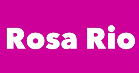 Rosa Rio - Spouse, Children, Birthday & More