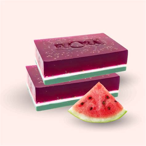 Elora Cuerpo And Aroma Jabón Frutal De Sandía Elora 100 Hecho A Mano
