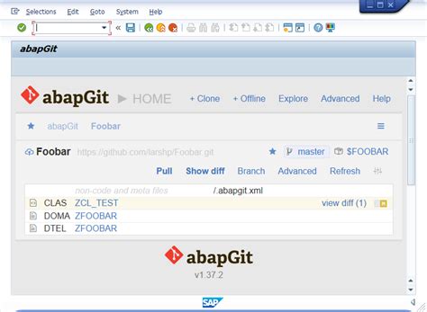 Keeping Code Up To Date Abapgit Docs