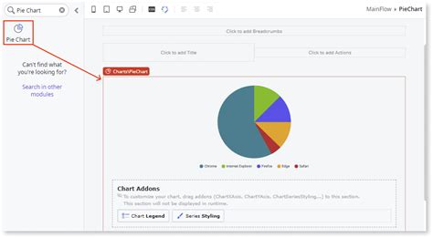 Pie Chart Outsystems 11 Documentation